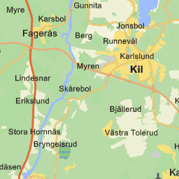 Kil - karta på Eniro