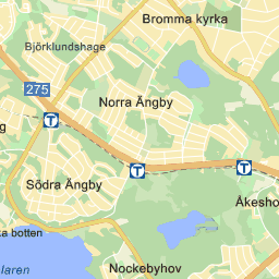 Bromma - karta på Eniro