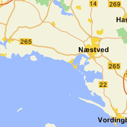 Kalundborg - kort på Krak