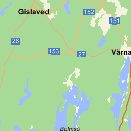 Värnamo - karta på Eniro